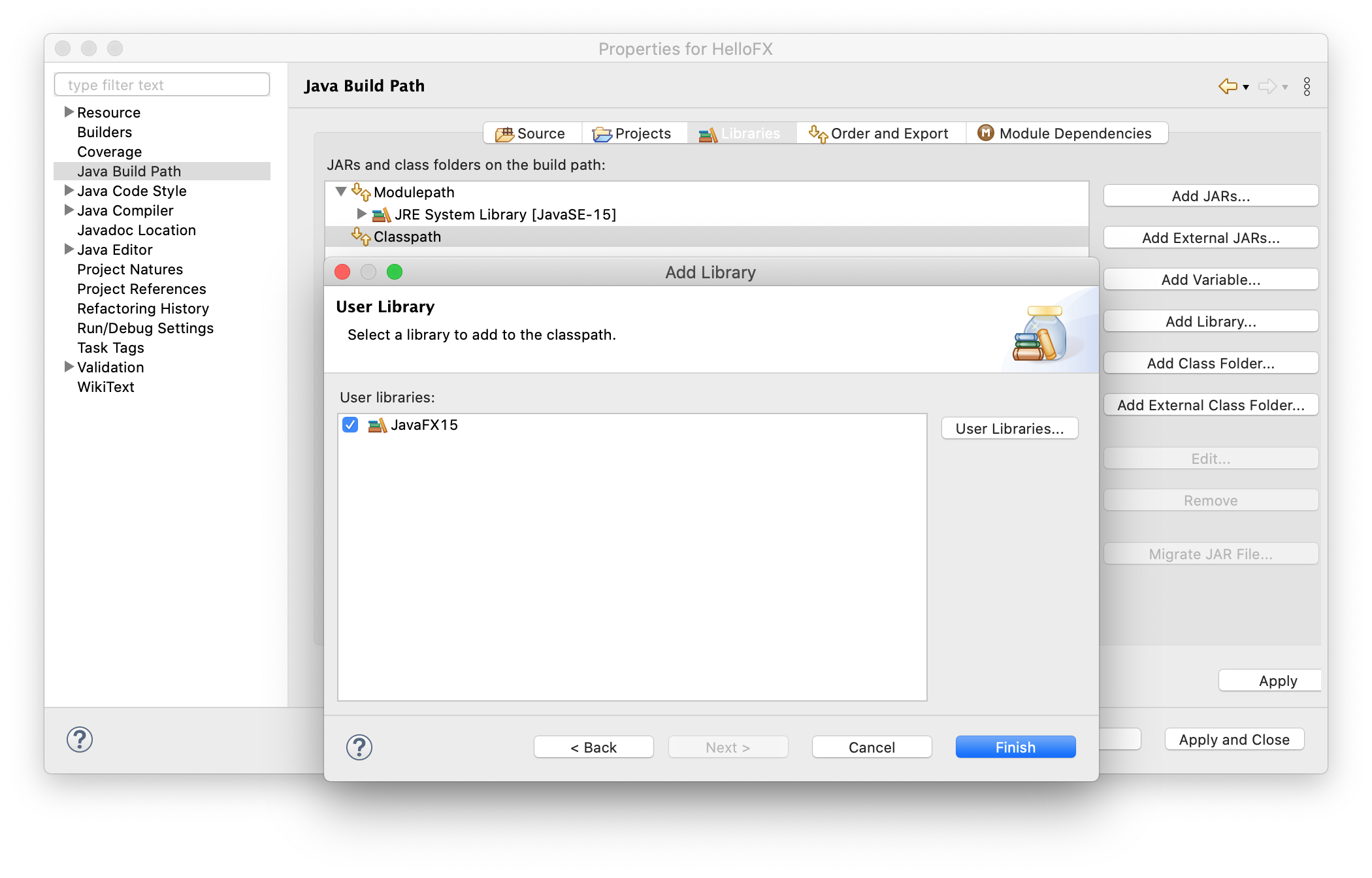 How To Set Java Library Path On Mac